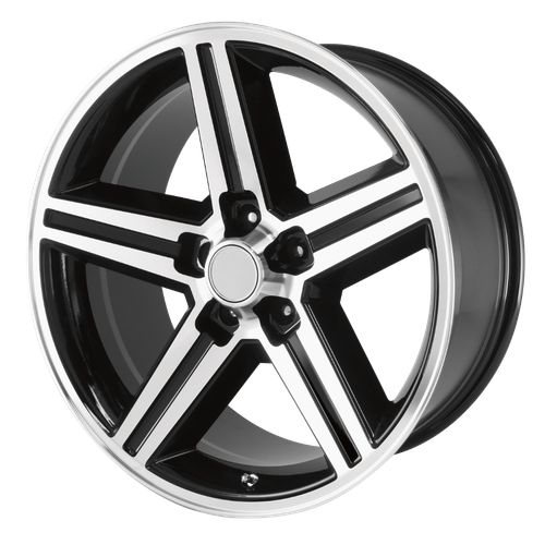 Performance Replicas 20x8 Wheel Gloss Black Machined PR148 5x5 0mm ...