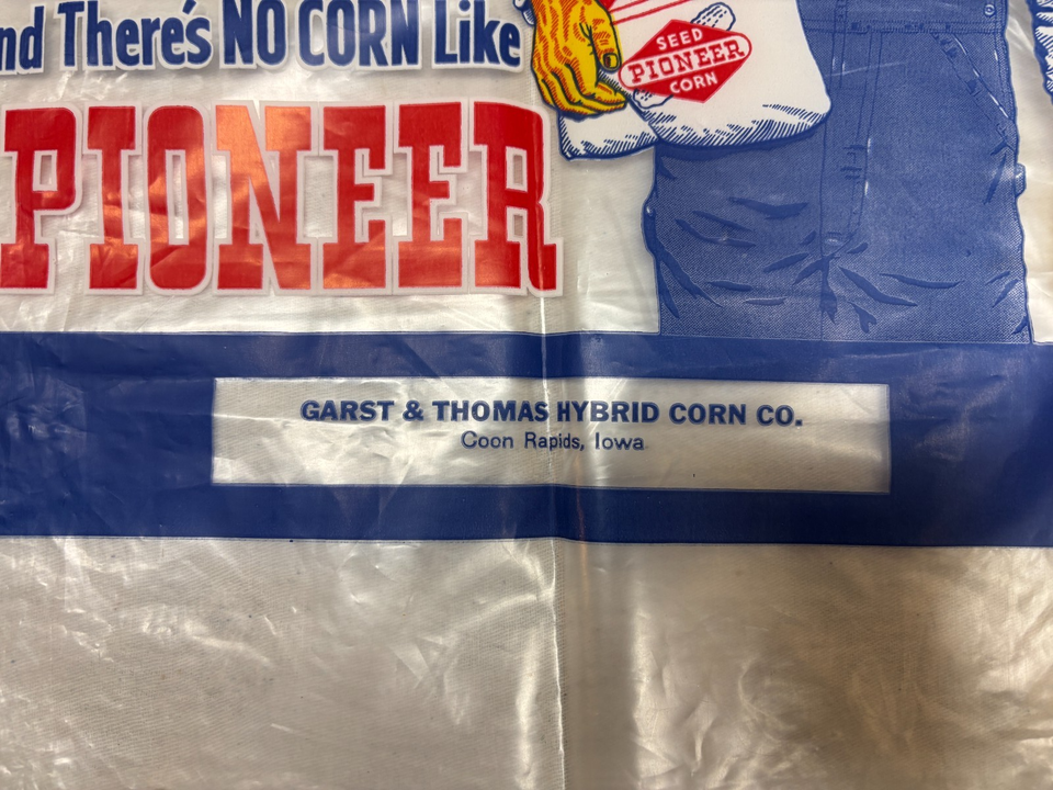 Vintage "Pioneer" Seed Corn Plastic Bag | eBay