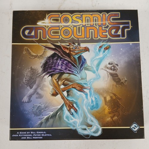 Cosmic Encounter Board Game Boxed Fantasy Flight Aliens Strategy NEW ...