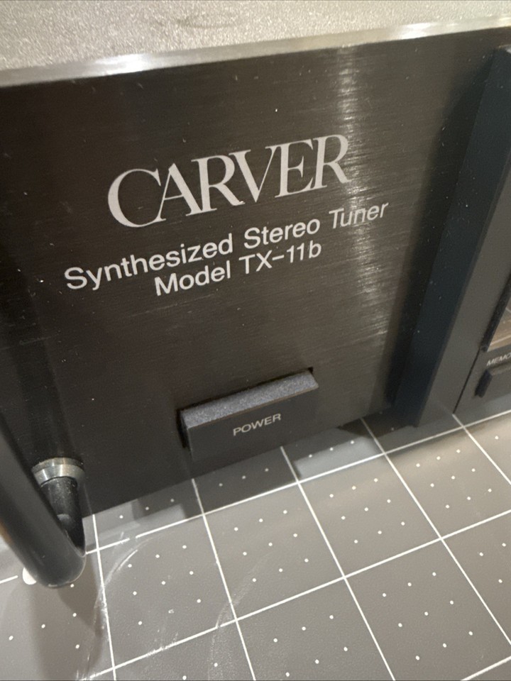 Carver TX-11b Synthesized AM/FM Stereo TUNER | eBay