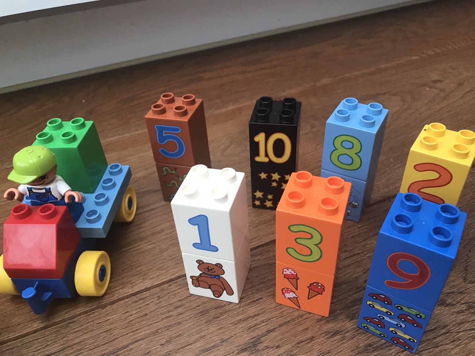 Lego Duplo Number Blocks Set | eBay UK