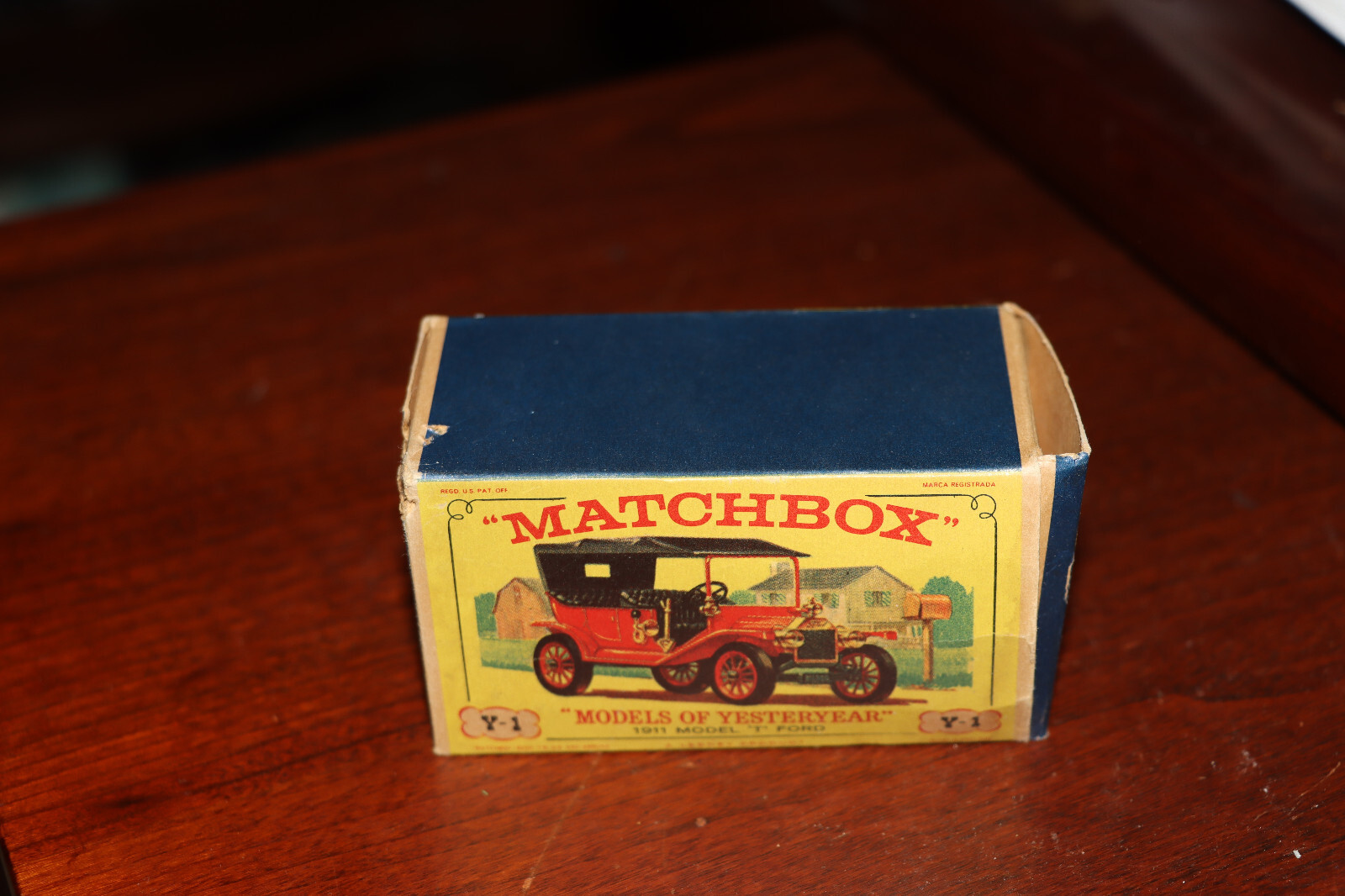 * 1960s MODEL of YESTERYEAR # Y-1 1911 MODEL " T " FORD MINT IN BOX ...