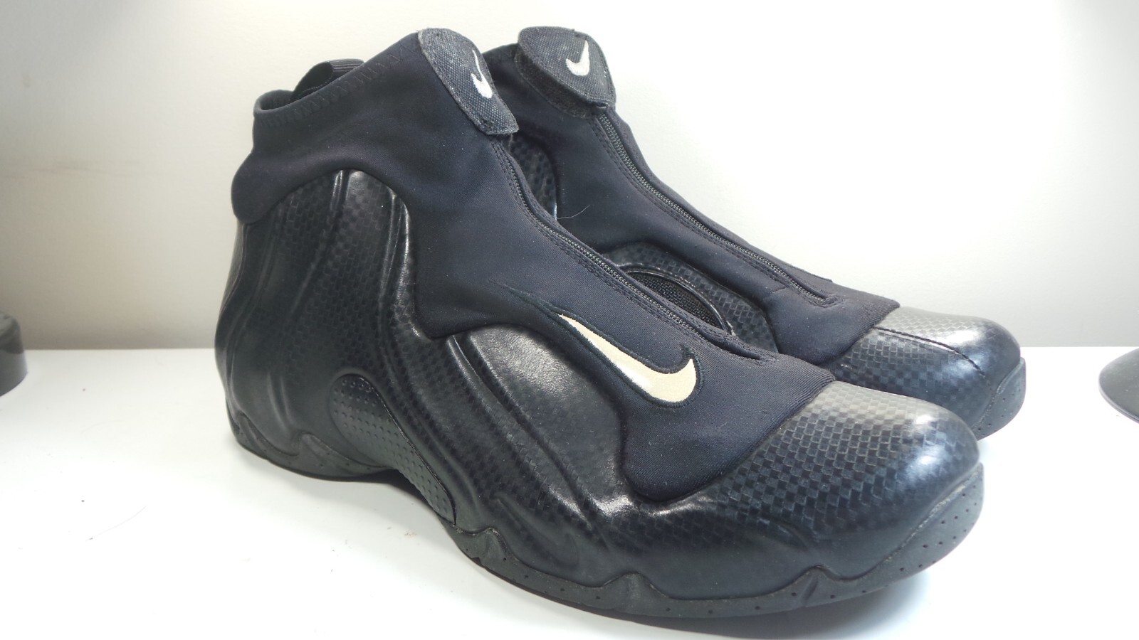 2019 NIKE AIR FLIGHTPOSITE RETRO 642307 001 CARBON FIBER 11 FORCE MAX ...
