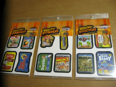 3 Rack Packs With Full Set of 72 Cards 2013 Wacky Packages Stickers in ANS11 New | eBay