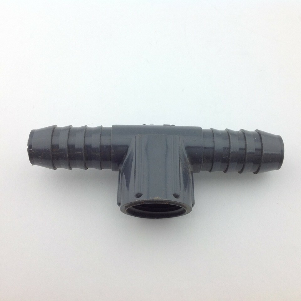 Spears 1402-007 PVC 3/4" Hose Barb Reducing Insert Tee Fitting | eBay