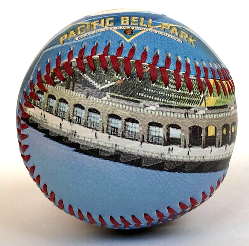 Pacific Bell Park Baseball Art Ball Home of the San Francisco Giants ...