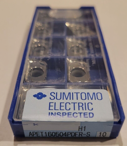 10PCS/New In Box SUMITOMO APET160504PDFR-S Carbide Inserts | eBay