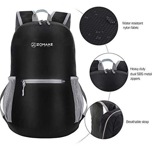 Ultra Lightweight Hiking Backpack - Water Resistant Backpack Small ...