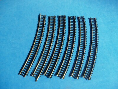 VINTAGE HO ATLAS BRASS 18" RADIUS SNAP TRACK 6 PCS | eBay