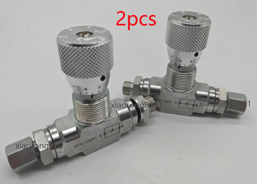 Flow Control bidirectional hydraulic restrictor valve STB-G3/8 W /L08 ...