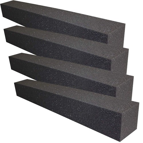 4 Pack Acoustic Foam Panels Blocks Wall Corner Studio Noise ...