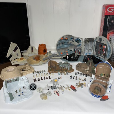 STAR WARS MICRO MACHINES LOT VINTAGE 1995-1999 GALOOB HASBRO PLAYSETS ...