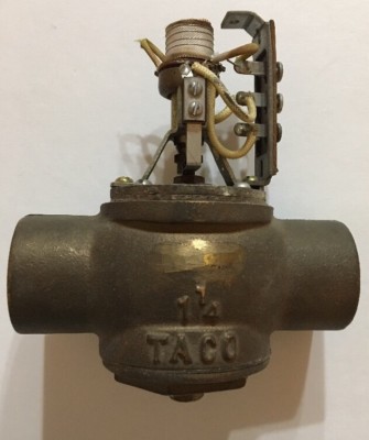 Taco Valve 1 1/4” Cast Bronze Fully Tested Working | eBay