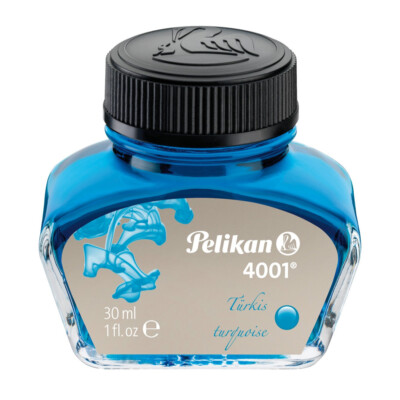 Pelikan 4001® Turquoise Ink Bottle 30ml | eBay