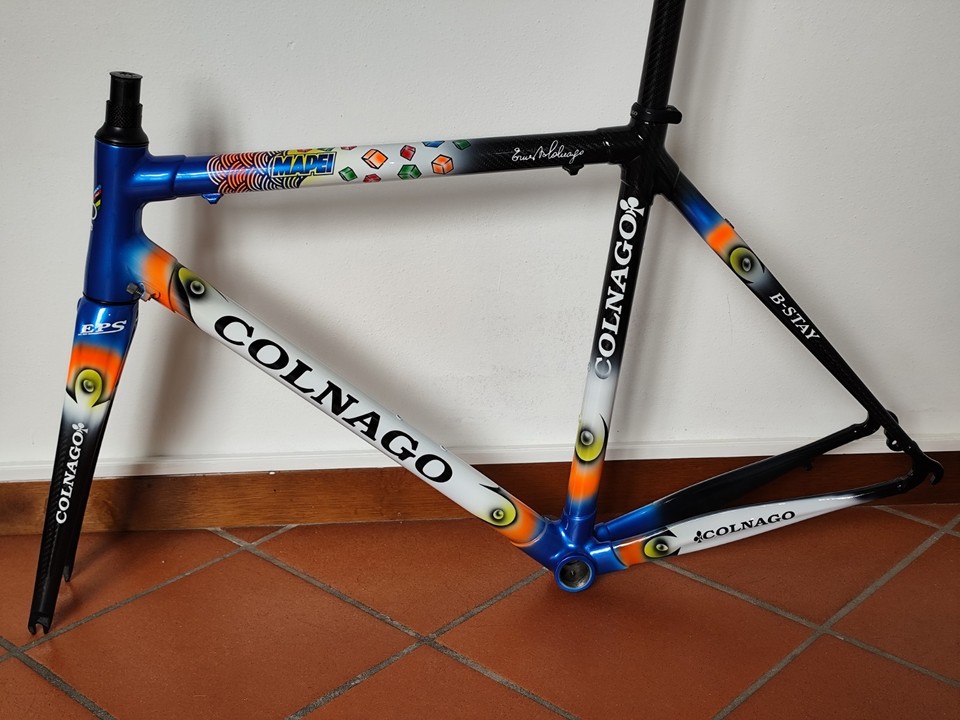 Colnago EPS Mapei Carbon Frame Kit @campagnolo, Shimano, Cinelli ...