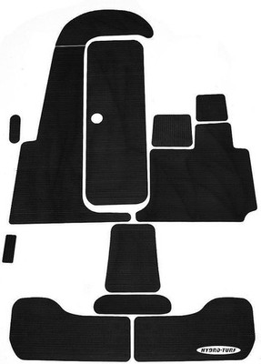 Hydro Turf Jet Boat Mat Kit Sea-Doo Sportster 94-95 SD03 Black Groove ...