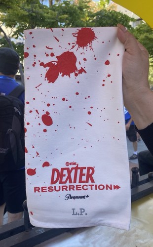 Dexter Resurrection Promo Towel From COMICON San Diego 2025 Exclusive ...