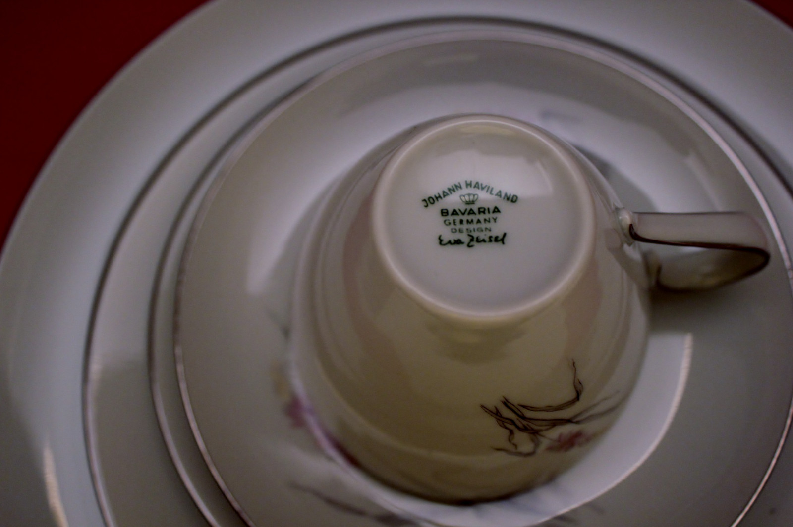 ROSENTHAL/JOHANN HAVILAND BAVARIA EVA ZEISEL 5 PIECE PLACE SETTING | eBay