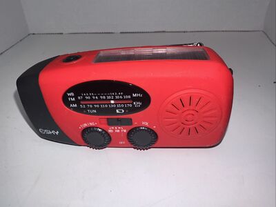 Esky [Upgraded Version] Portable Emergency Weather Radio Hand Crank ...