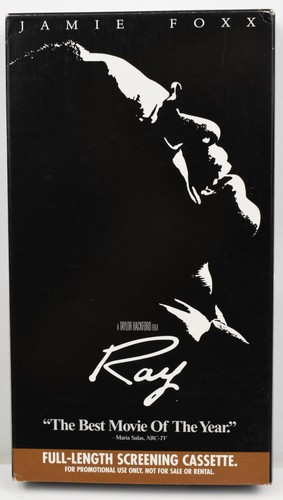 Ray 2004 FYC VHS Screener Jamie Foxx Oscar Winner Regina King Kerry ...