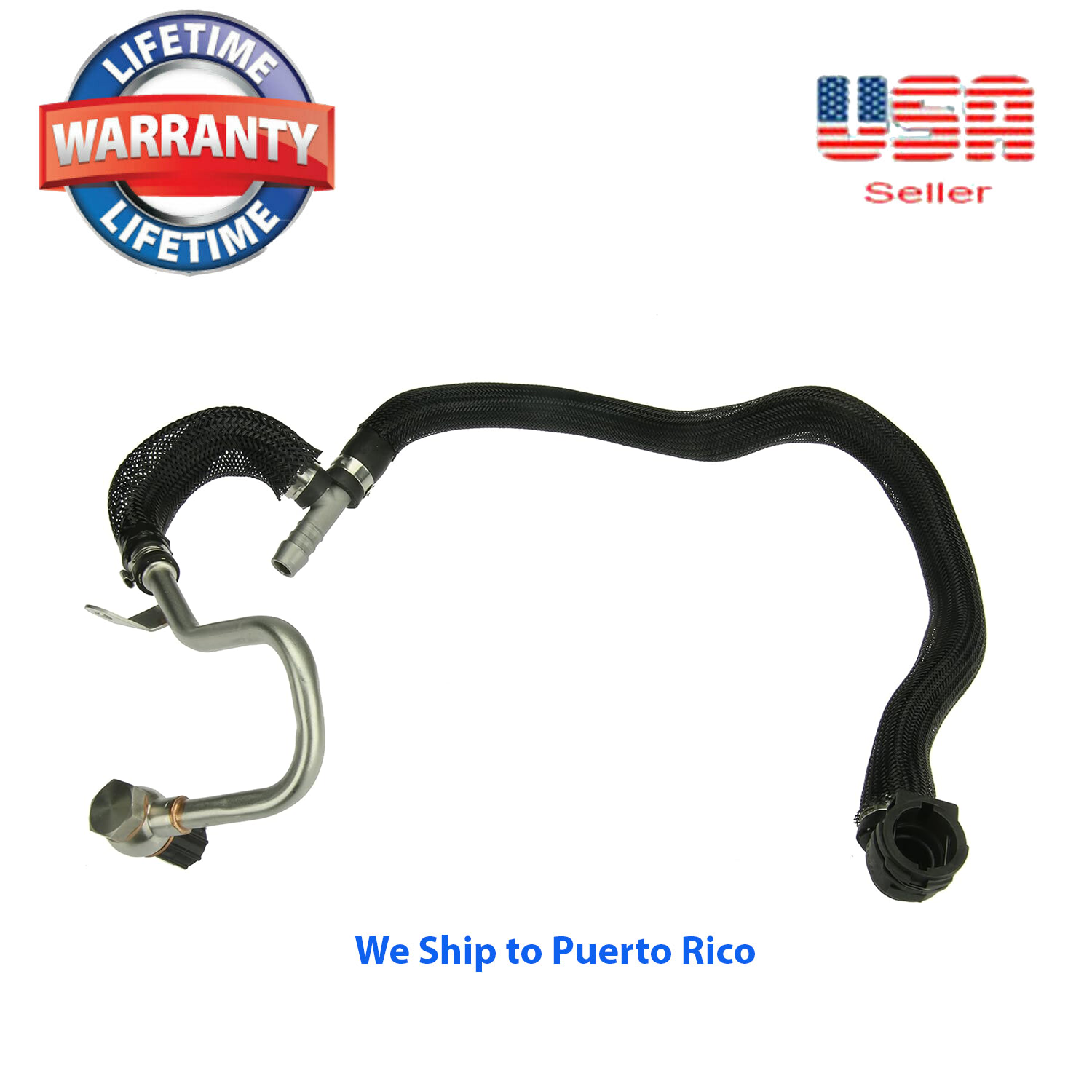 11537578687 Turbocharger Coolant Hose RIGHT PASSENGER SIDE Fit BMW ...
