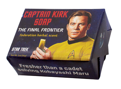 Star Trek Captain James T. Kirk Bath Soap | eBay