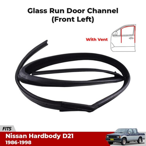 Front Door Glass Run Channel w Vent LH Fits Nissan Hardbody D21 Truck ...