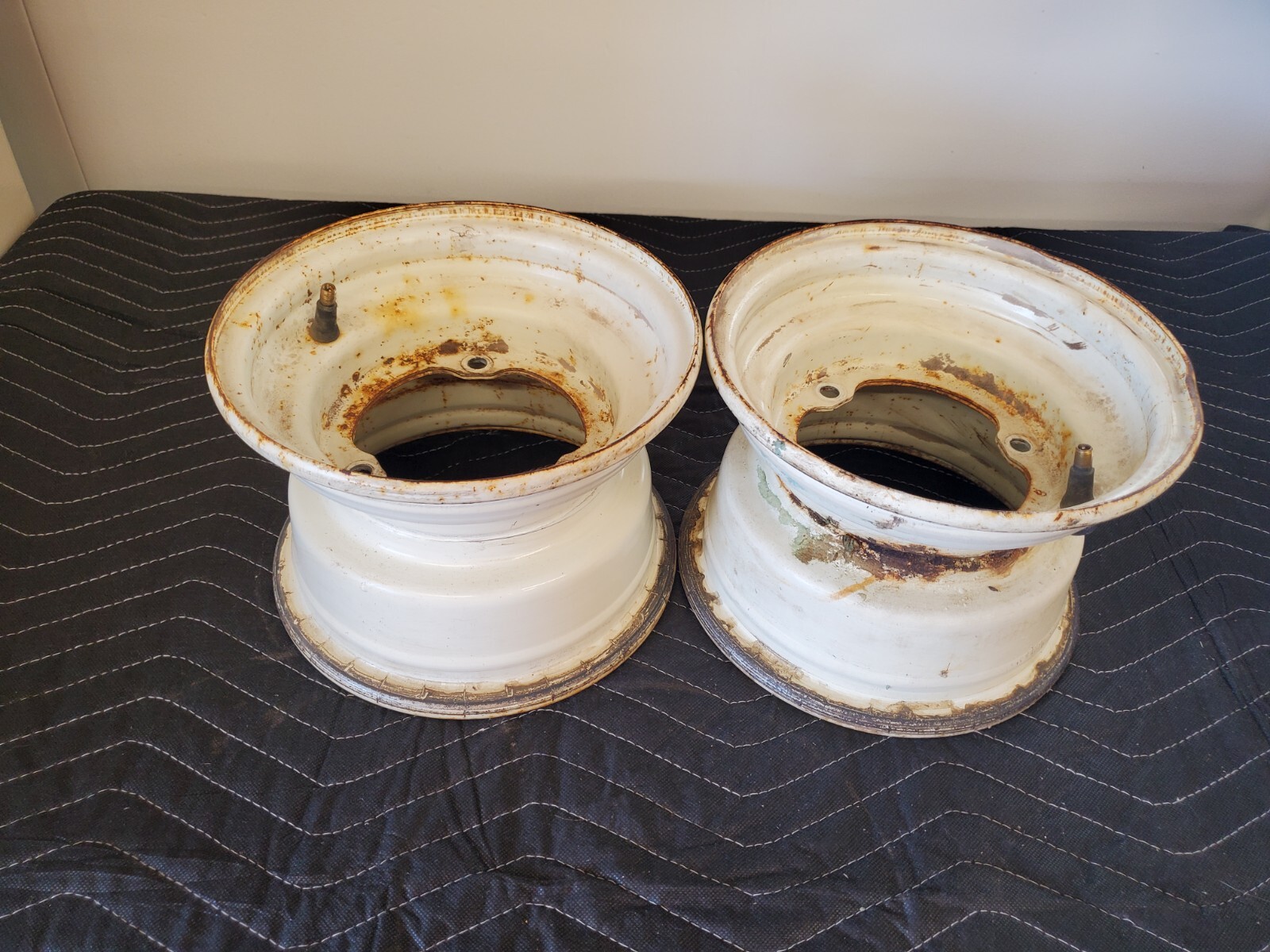 #48A OEM (2) Rims wheels Suzuki LT80 1987-1992 8x5.5 AT FAST SHIPPING 🔥 ...