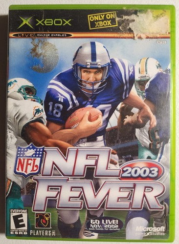 NFL Fever 2003 (Microsoft Xbox, 2002) Manual Included, Tested ...