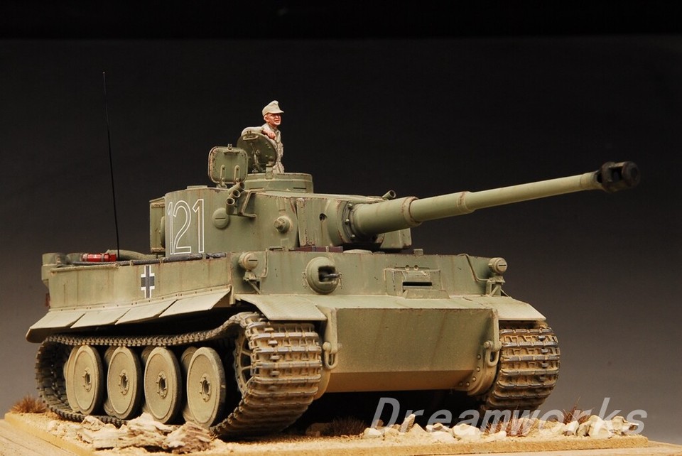 Award Winner Built 1/35 DAK Vermehren 's Tiger N°121 s.Pz.Abt 501 ...