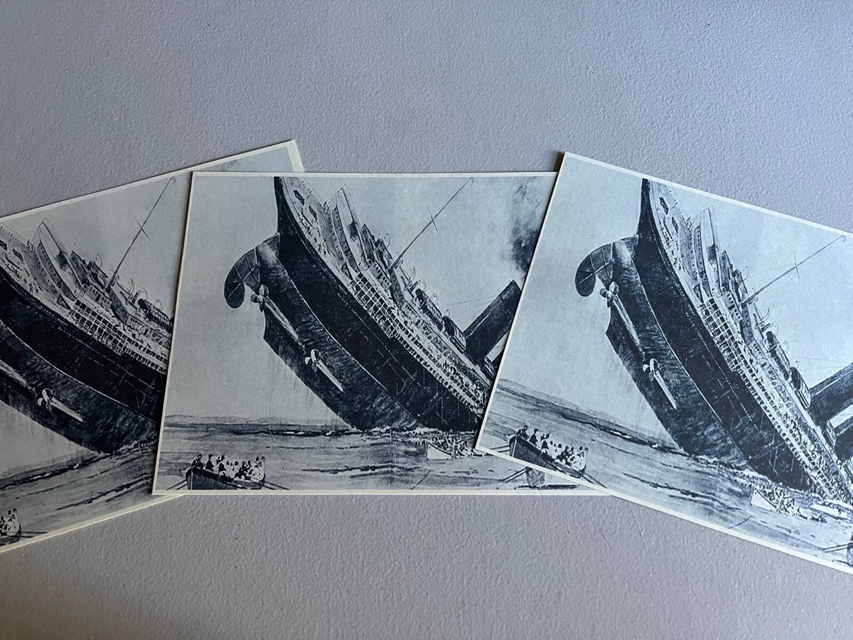 Lusitania Ww1 Drawing