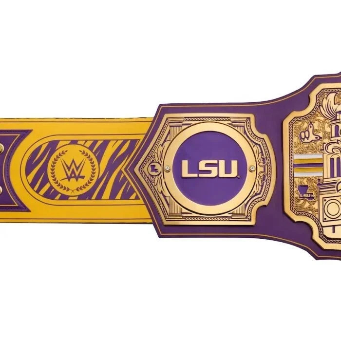 LSU Tigers Belts Championship Legacy Title ZINC Metal Plated Adult Size ...