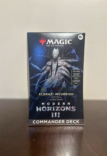 MTG Eldrazi Incursion Commander Deck Sealed Modern Horizons Magic the ...