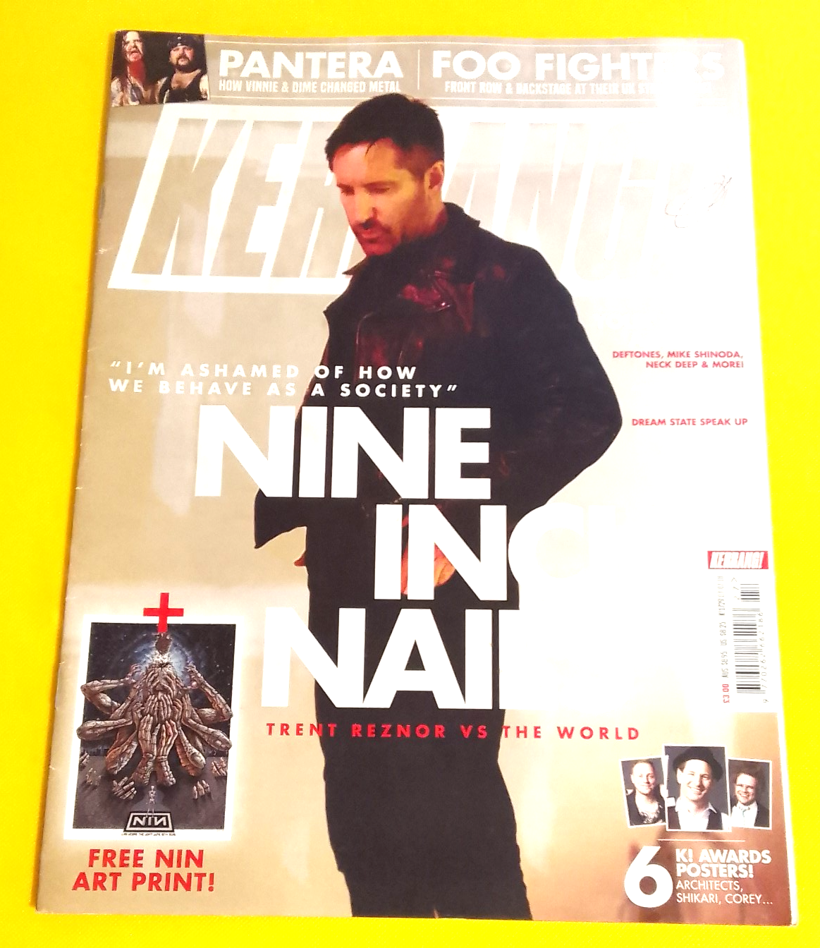 Kerrang! 1729 - July 7 2018 - Nine Inch Nails, Pantera, Foo Fighters ...
