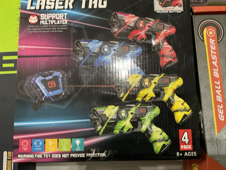 HUGE LOT OF WATER BULLET GUNS GEL BALL GUNS AND SPLAT-R-AMMO AND GLOW ...