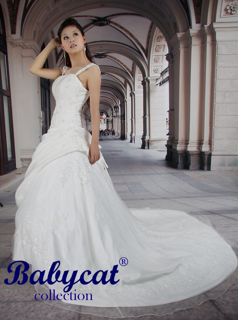 Brautkleid Hochzeitskleid Kleid für Braut weiß oder creme 34-48 oder ...