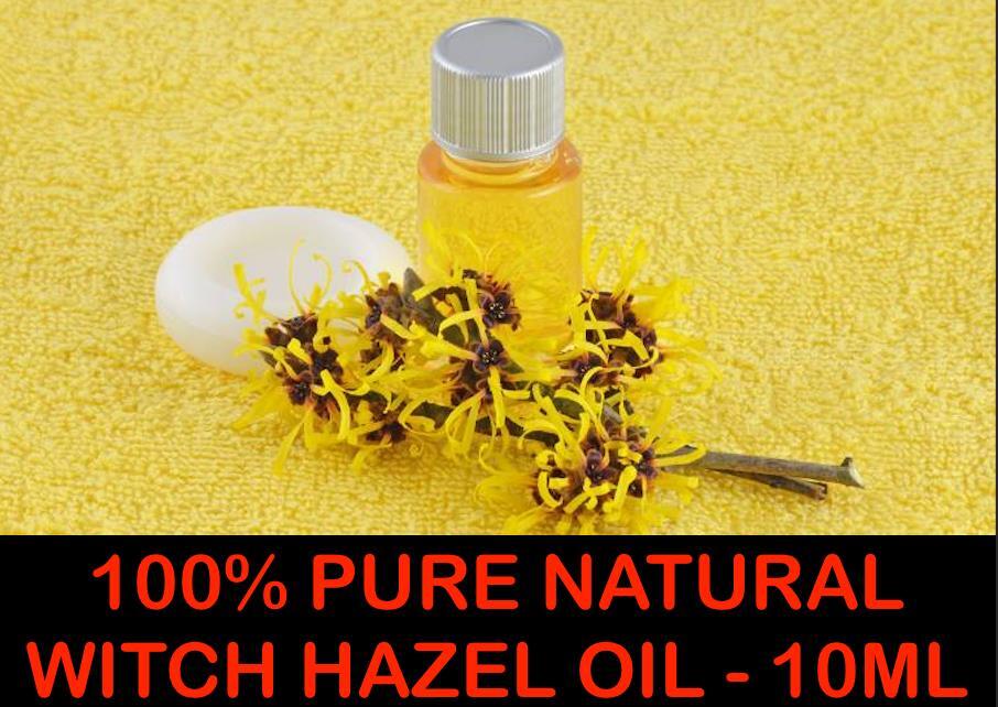 Organic pure WITCH HAZEL OIL - HAMAMELIS VIRGINIANA - 30ML | eBay