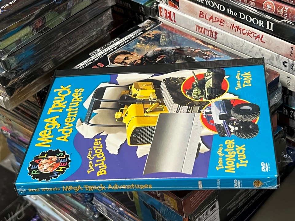Real Wheels - Mega Truck Adventures (DVD) Bulldozer, Monster Truck ...