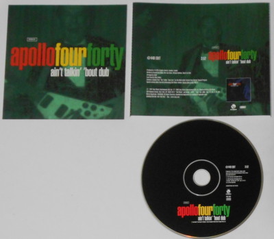 Apollo Four Forty Ain't Talkin' Bout Dub 1997 U.S. promo cd | eBay
