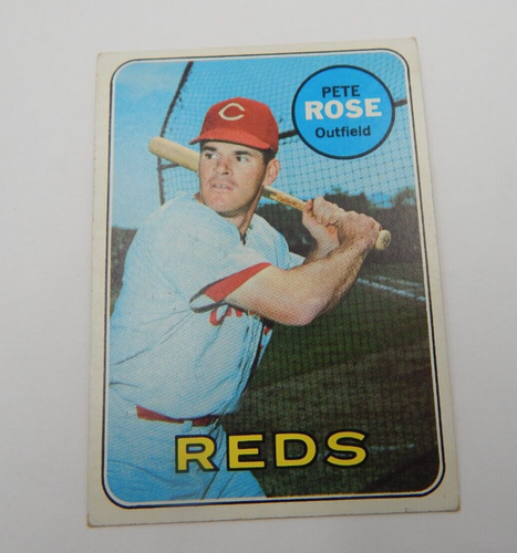 1969 Topps #120 Pete Rose - Cincinnati Reds Vg/Ex+ | eBay