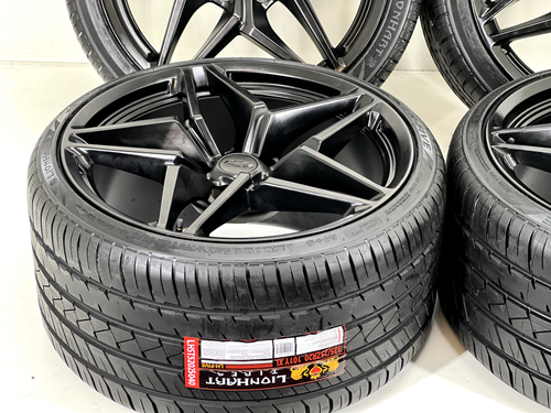 20" Chevy Camaro SS staggered wheels rims tires BLACK PACKAGE STAGGERED ...