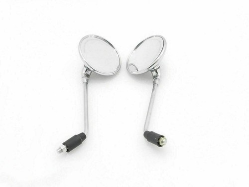 For Royal Enfield Classic 350cc 500cc Side Rear View chrome Mirror OVRM ...