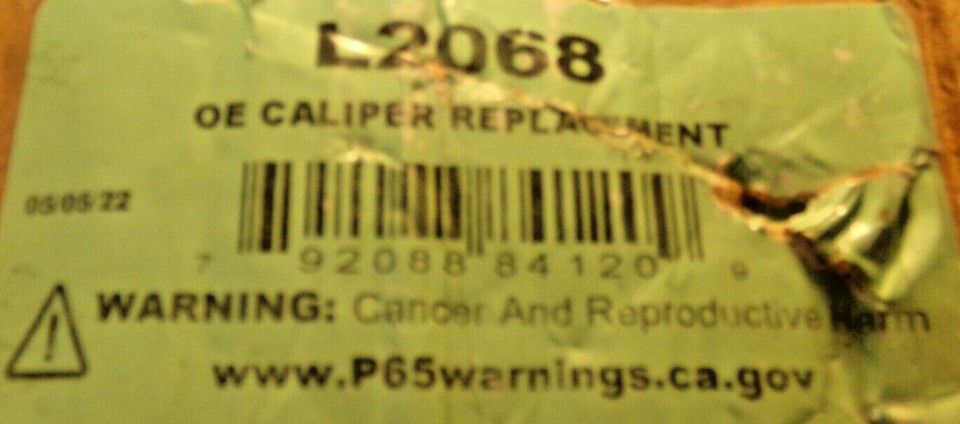 L2068 OE REPLACEMENT CALIPER | eBay