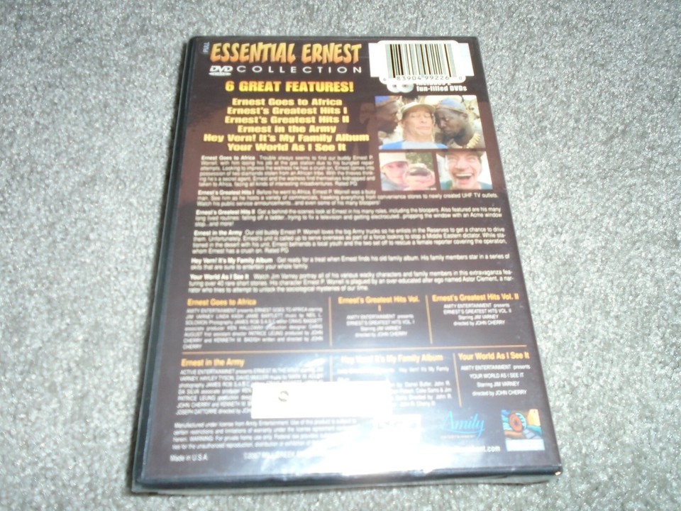 Essential Earnest DVD Collection Over 5 Hours Brand NEW | eBay