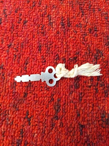 FLAT OBSOLETE KEY PADLOCK BANK STEAMER TRUNK METAL VTG RARE #3 | eBay