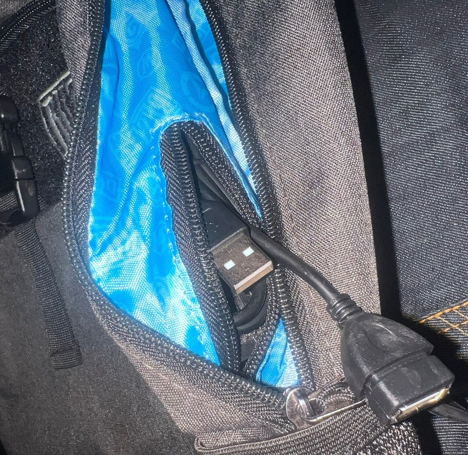 BlizzCon 2023 Official Exclusive Backpack USB charger Warcraft Diablo ...