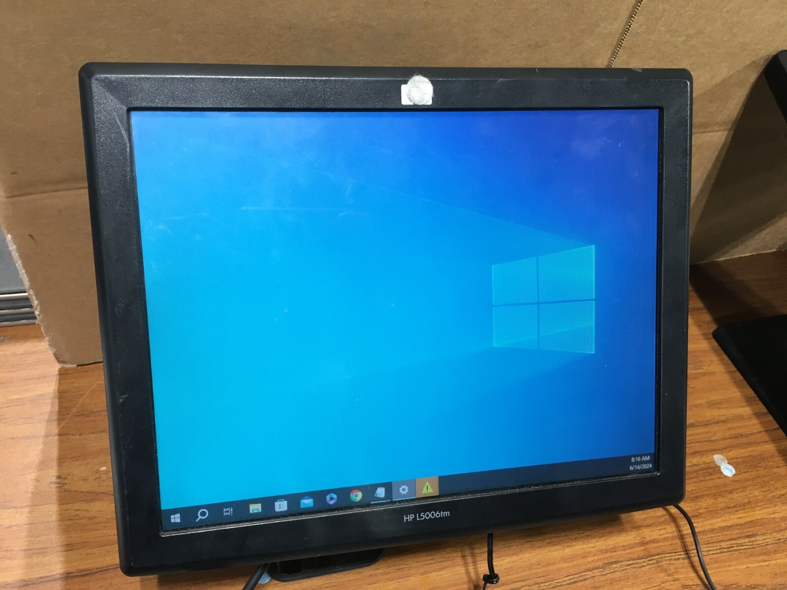 HP L5006TM 15" POS Touchscreen LCD Monitor W/ Stand | eBay