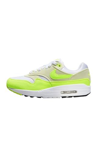 Nike Air Max 1 Neon Yellow White Sz 6 DZ2628 100 Fashion | eBay