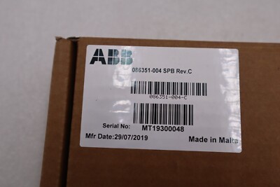 ABB 086351-004 PCBA PUSHBUTTON SPB ASSEMBLY LATE MODEL STOCK 1741-A | eBay
