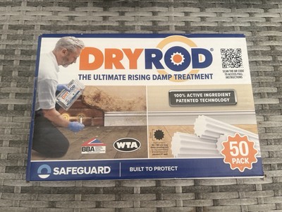 Dryrod 50pc Damp Proofing Rods DPC | eBay UK